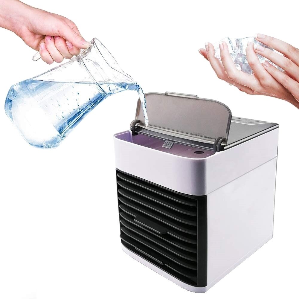 Mini Aer Conditionat 2in1, Functie de Racire si Purificare, 3 Viteze ...