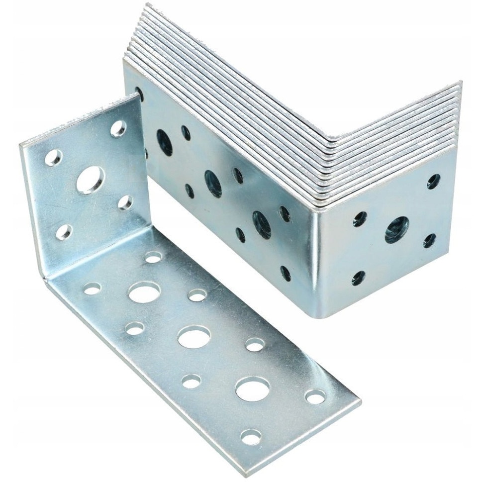 Set 50 coltare metalice mobilier, Kotarbau, 50x100x40 mm, Argintiu ...