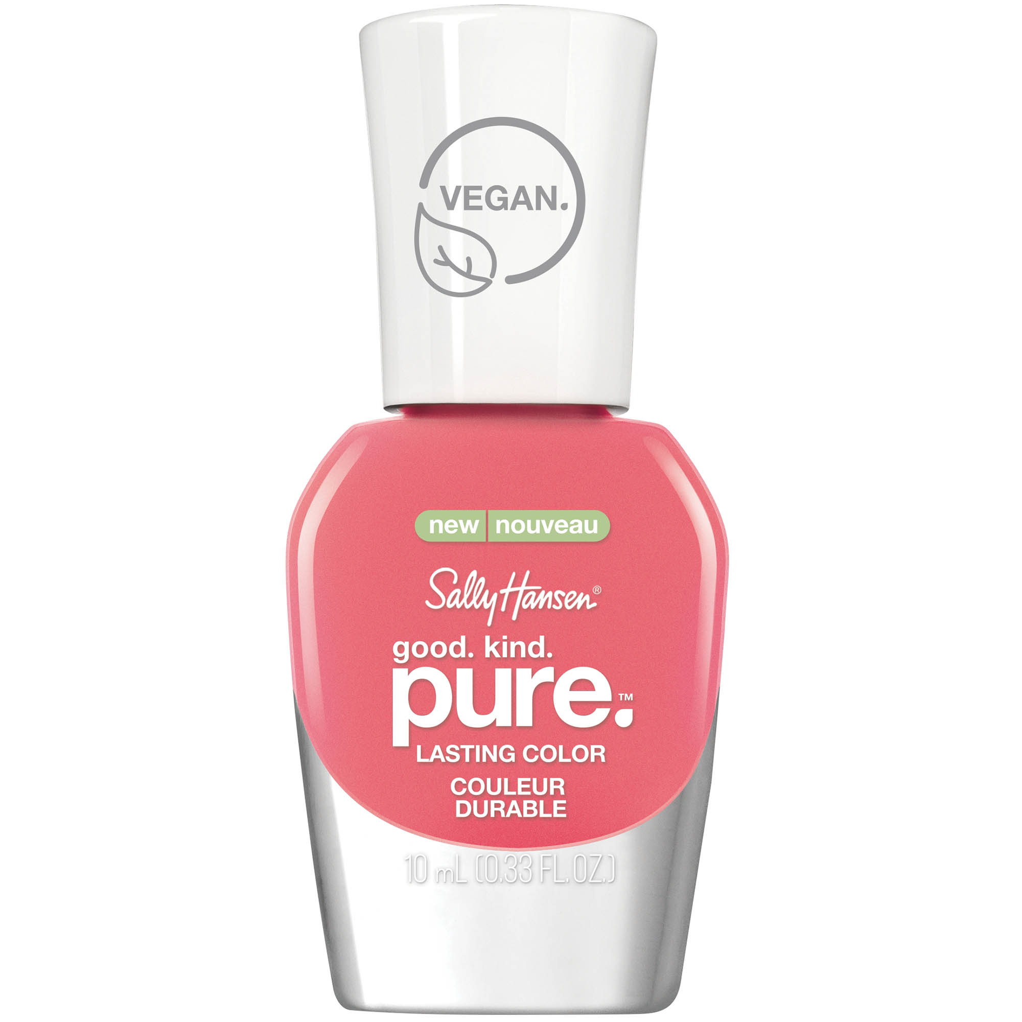 Лак за нокти Sally Hansen Good Kind Pure, 270 Coral Calm, 10 мл - eMAG.bg