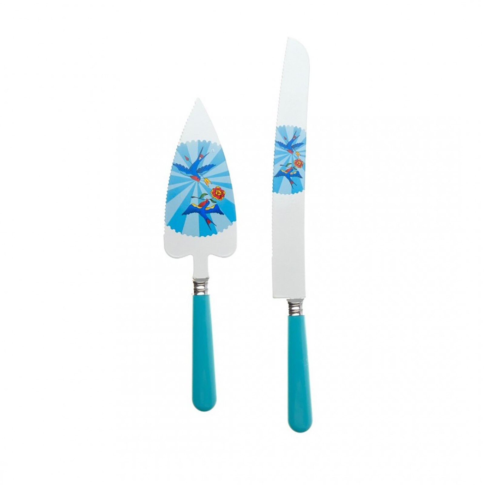 Set pentru taiat Tort, Paleta si Cutit, Metal, 24-30 cm - eMAG.ro