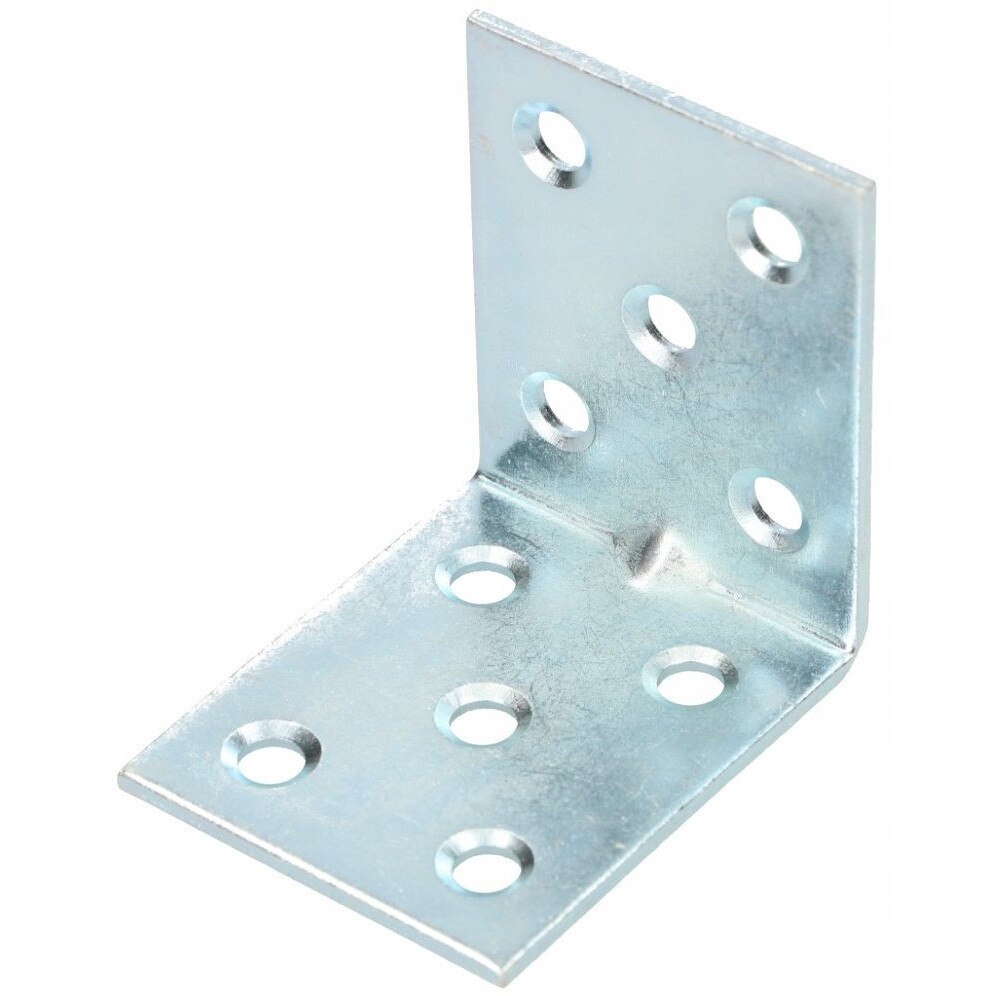 Set 50 coltare metalice mobilier, Kotarbau, 50x50x40 mm, Argintiu - eMAG.ro