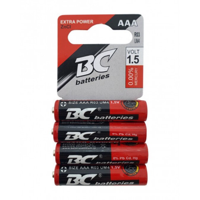 BC Extra Power R03 AAA elem, 4db - eMAG.hu