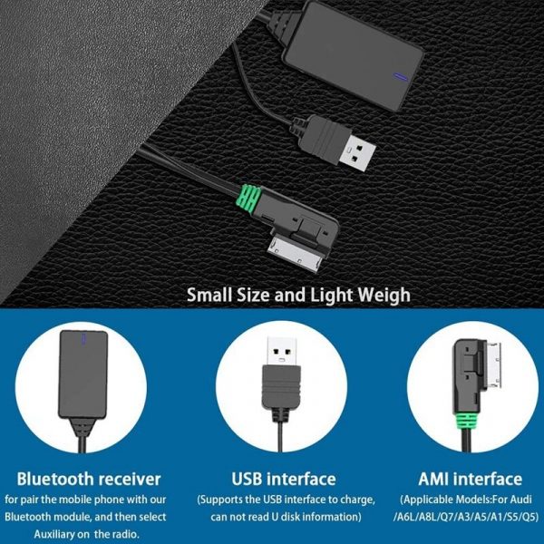 Cablu Adaptor AMI MMI Bluetooth pentru VW / AUDI / Skoda AMI MMI 2G ...