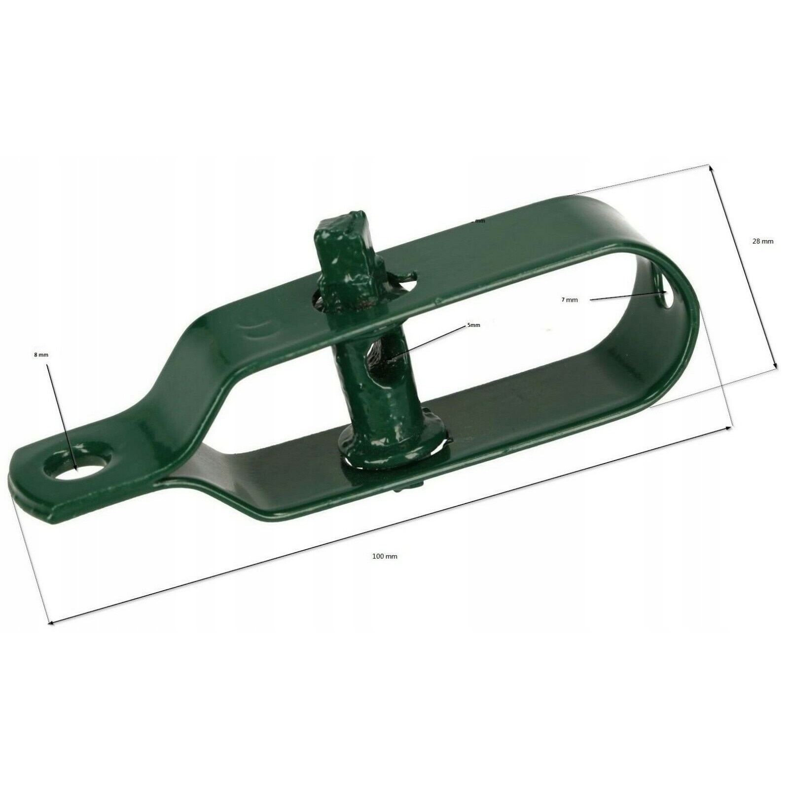 Set 25 cleme fixare gard Kotarbau, Antirugina, 100 mm, Verde - eMAG.ro