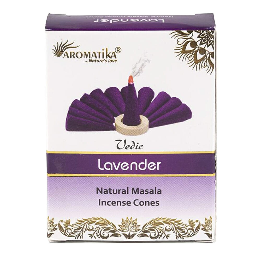 Conuri parfumate premium Lavender, Aromatika, 120 buc - eMAG.ro