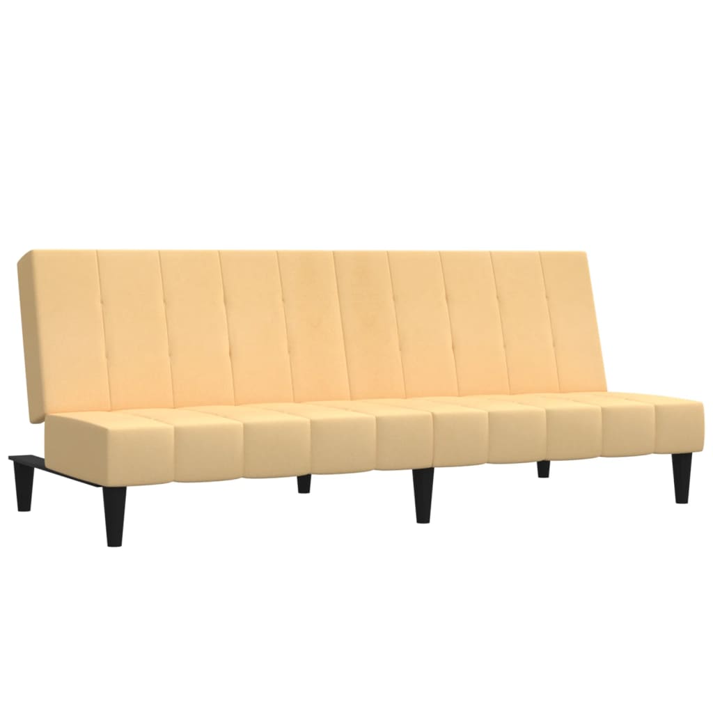 Canapea extensibila,2 persoane, cu 2 locuri,200x84,5x69 cm, microfibra ...