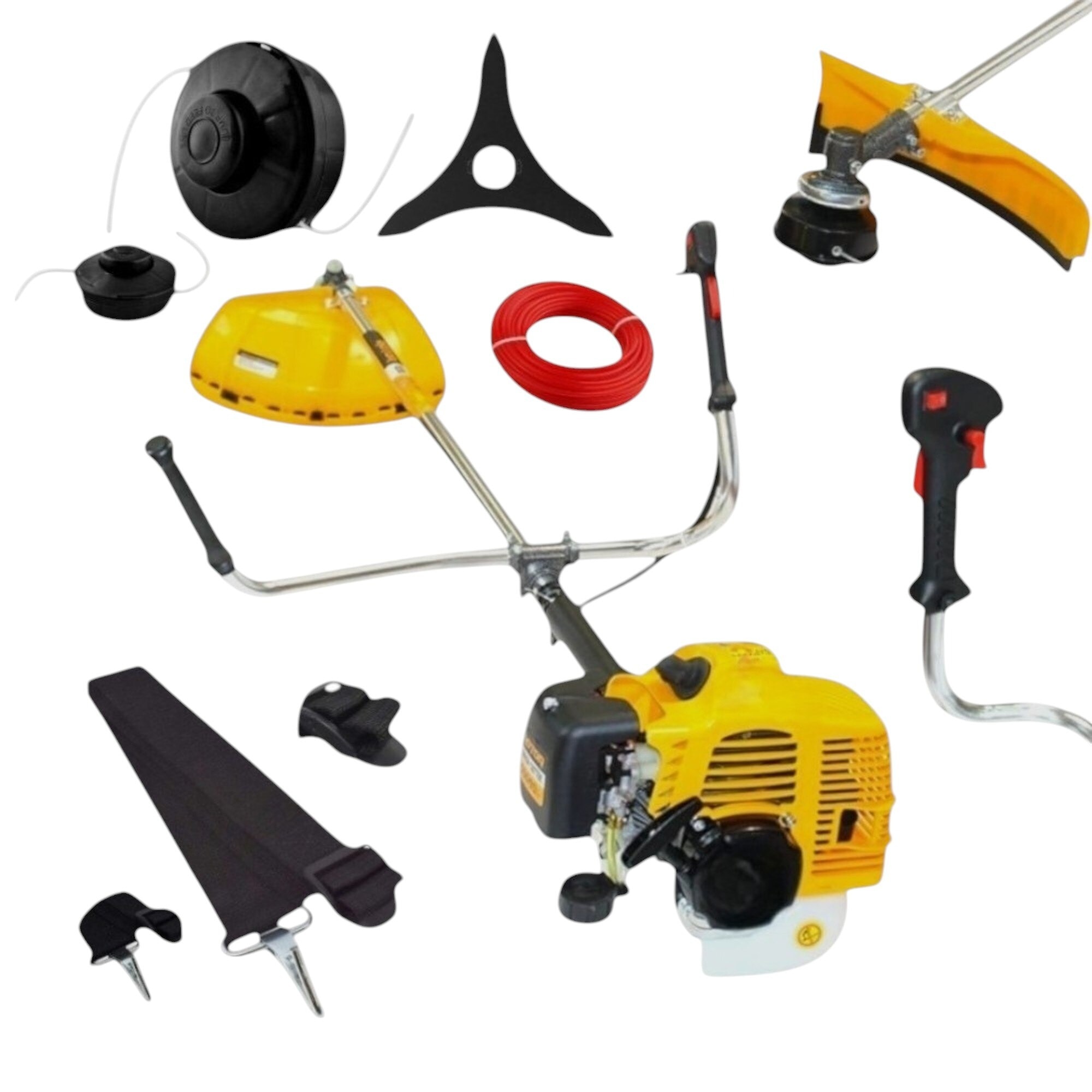 Motocoasa benzina 7.5CP, 10000rpm, 58cc, Campion® - eMAG.ro