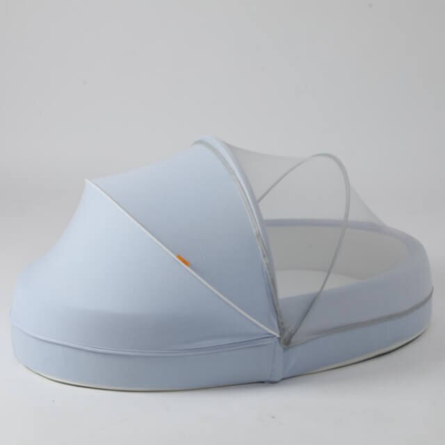 Cosulet bebelus, Baby Nest cu arcada jucarii, copertina si plasa ...