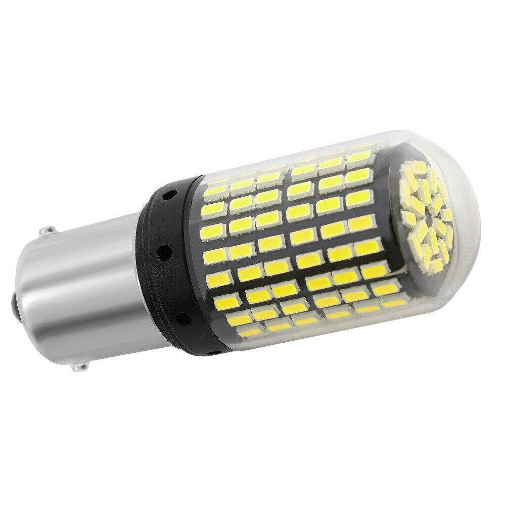 Bec Led Auto Techstar® BA15S, 1156, Alb Rece, 6000K, 12V, 800 lm - eMAG.ro