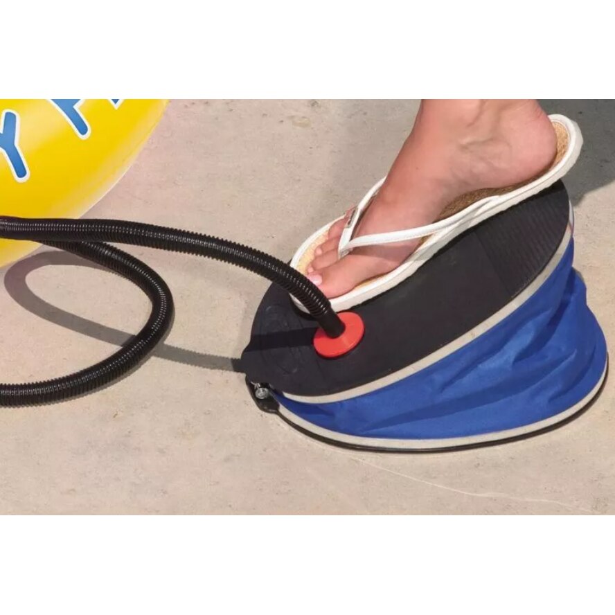 Pompa de Picior pentru Umflat Articole Gonflabile, Furtun Flexibil cu ...