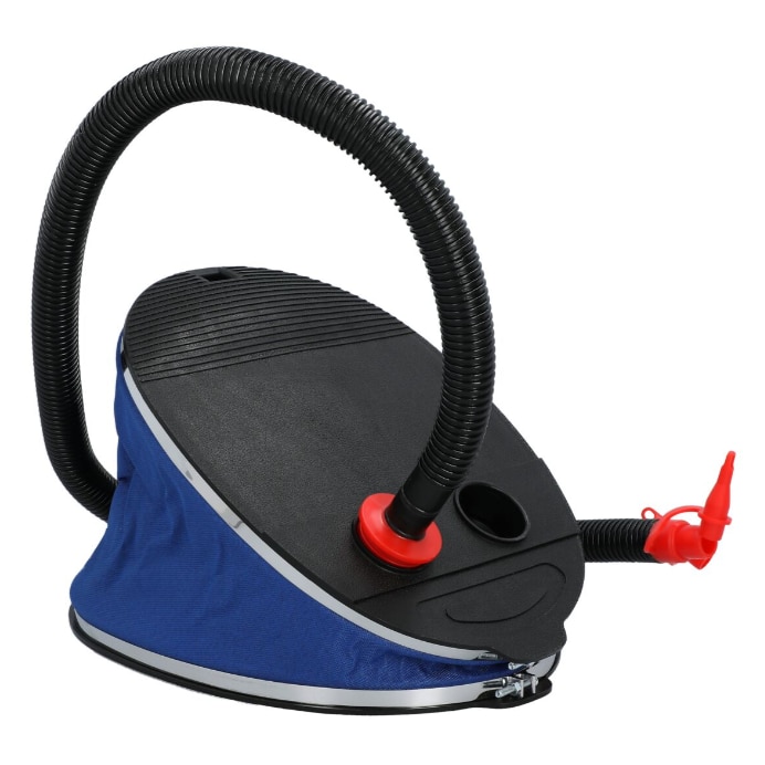 Pompa de Picior pentru Umflat Articole Gonflabile, Furtun Flexibil cu ...