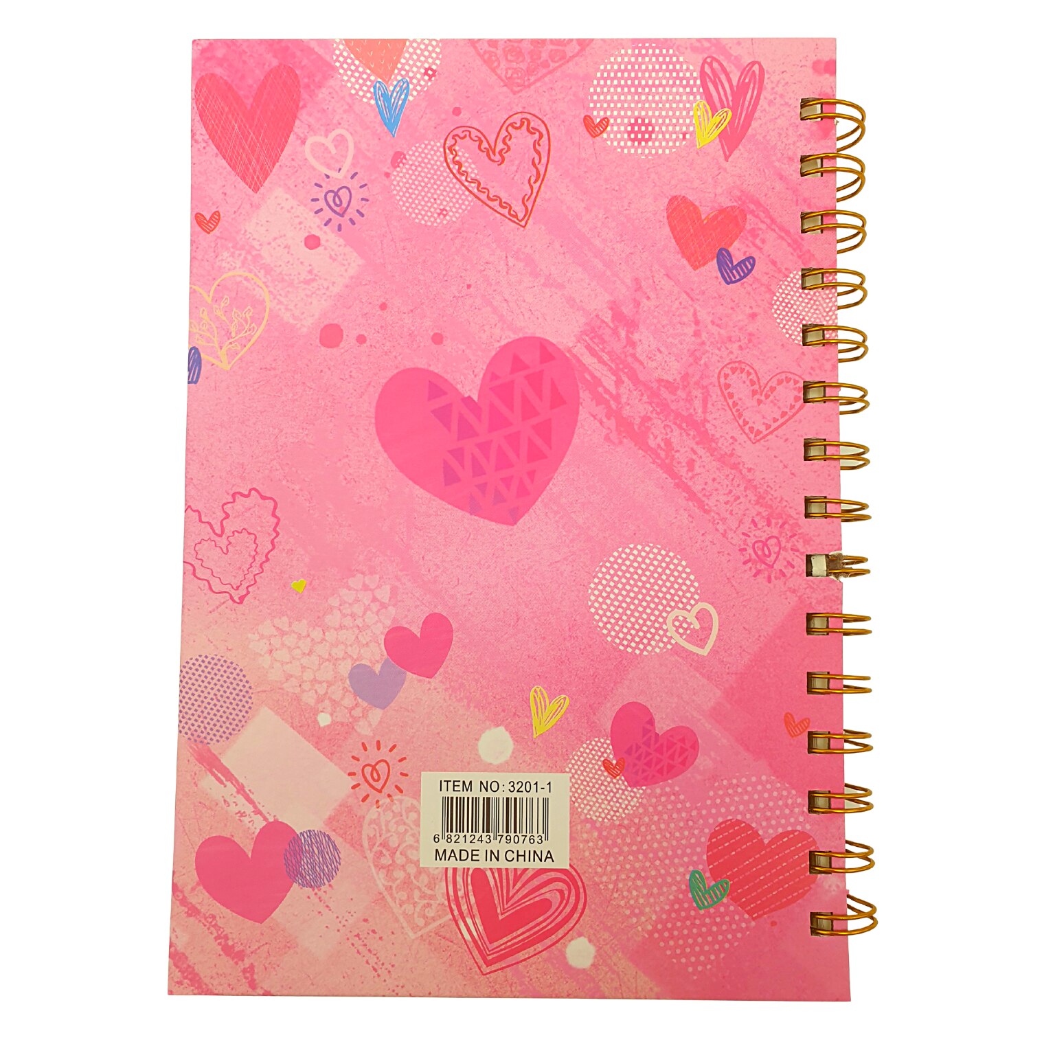 Caiet Dictando Pop It Now, Inima Colorata, Roz, 21x15 cm, 75 file ...