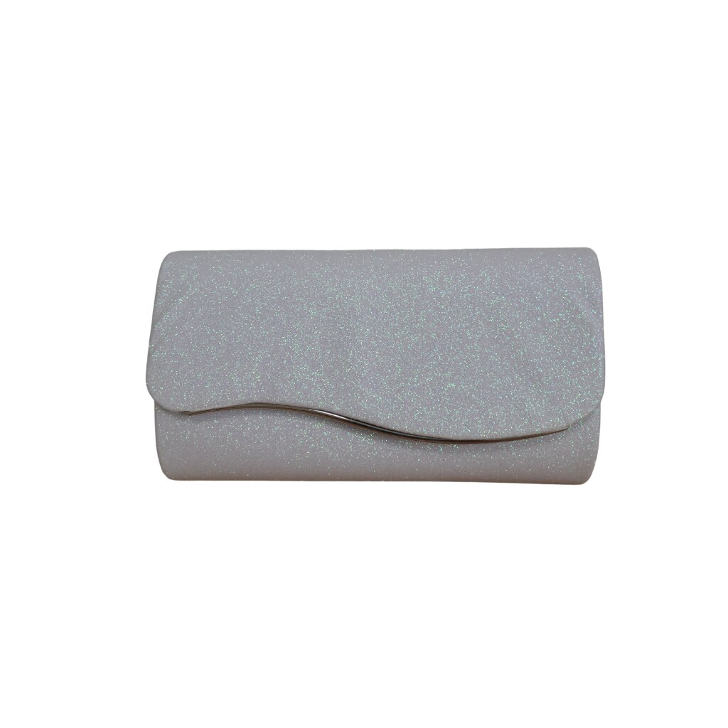 Poseta Luna, alb-argintiu, 12x22x5 cm - eMAG.ro