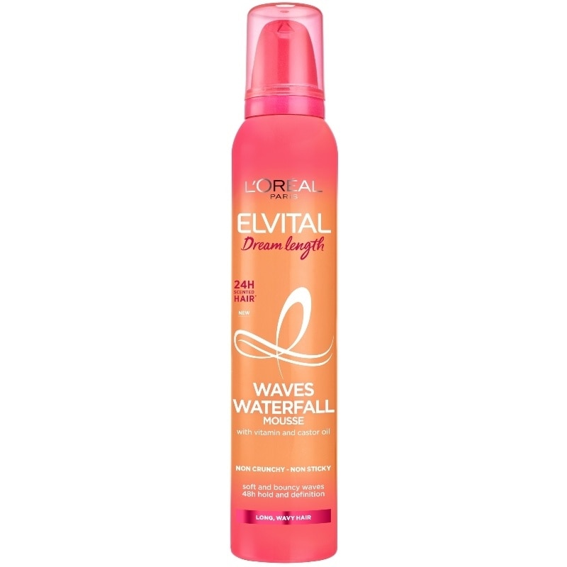Spuma de par L'oreal Paris. Elvital Dream Length Waves Waterfall Mousse ...