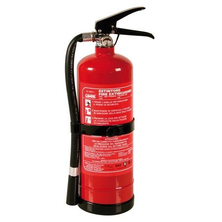 Extinctor cu manometru Lampa, 2 kg, Rosu/Negru - eMAG.ro