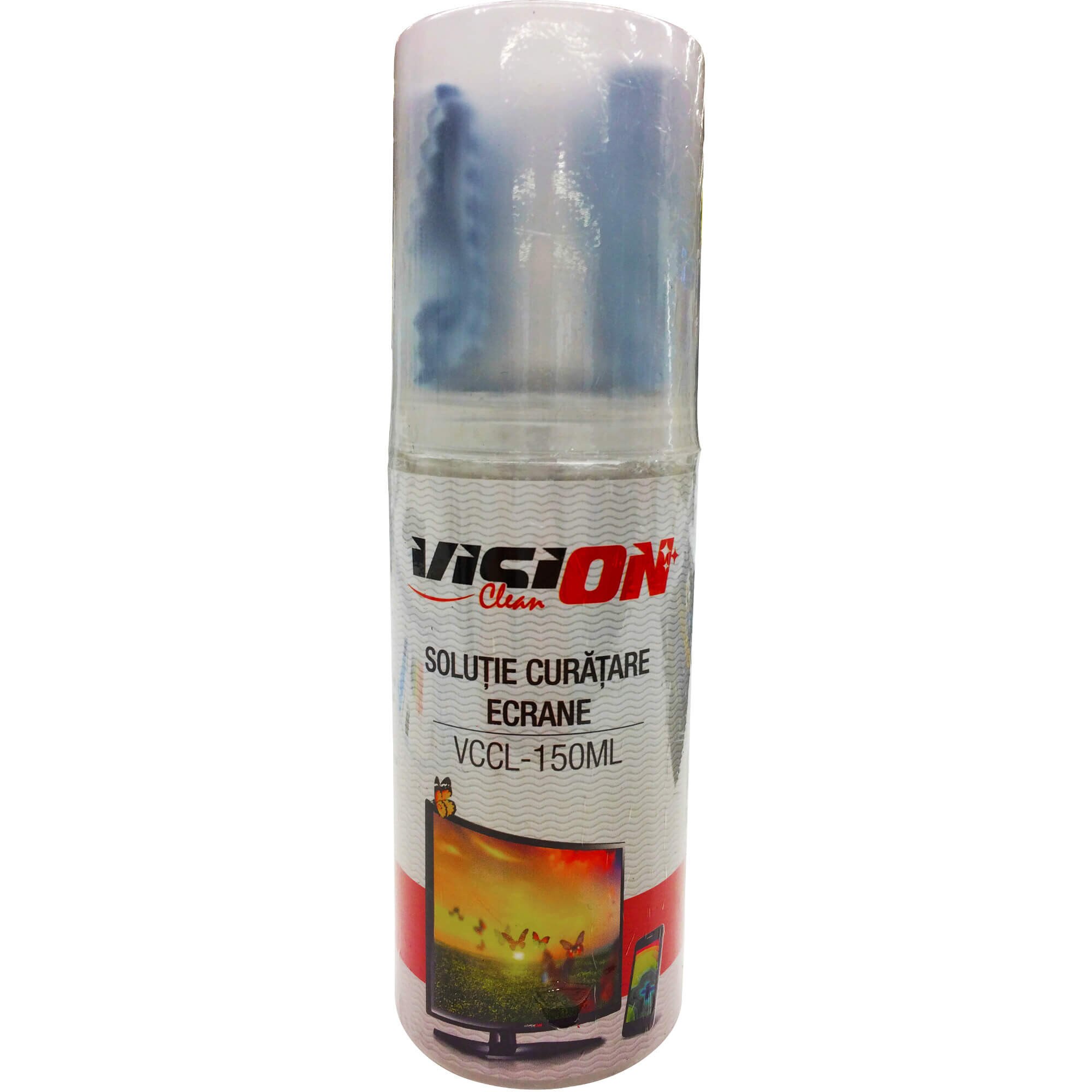 Kit curatare Vision Clean VCCL, gel 150 ml + laveta - eMAG.ro