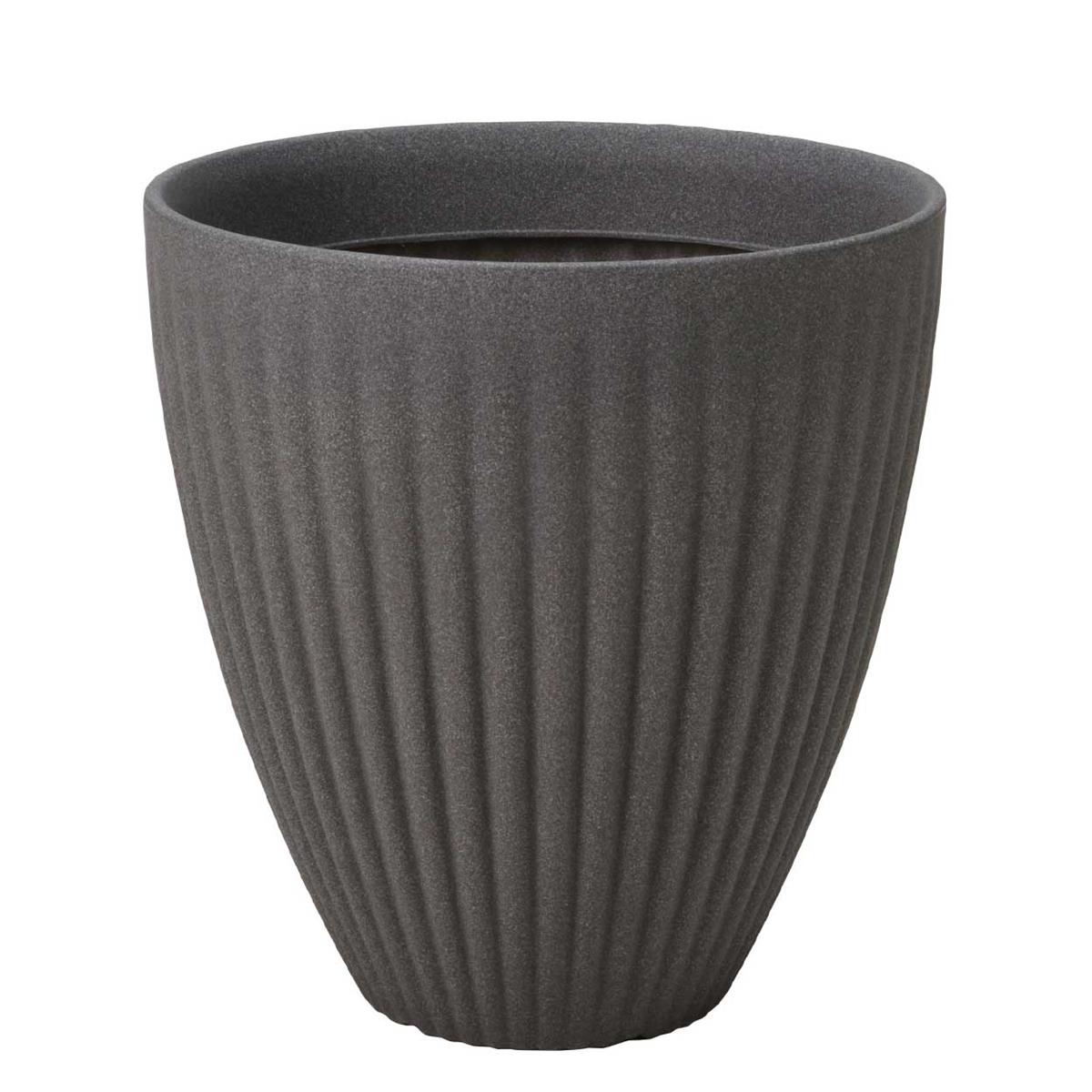 Ghiveci pentru flori, Plastic, 42x40 cm, Gri - eMAG.ro