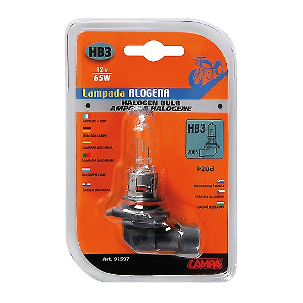 Lampa cu halogen, Lampa, HB3, 12V, 65W - eMAG.ro