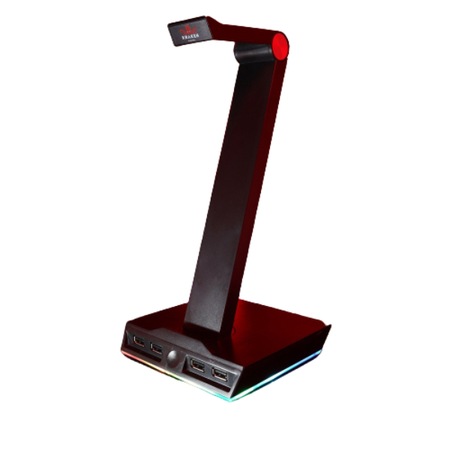 Stand casti Kraken, 4 Porturi USB, 480 Mbps, Negru - eMAG.ro