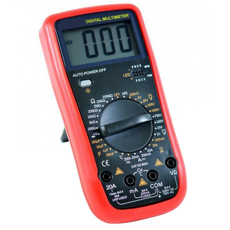 Multimetru digital Dalbi, cu Afisaj Digital, Standby Automat, Protectie ...