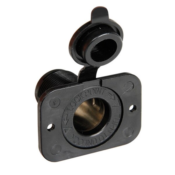 Adaptor bricheta cu capac Lampa, Negru - eMAG.ro