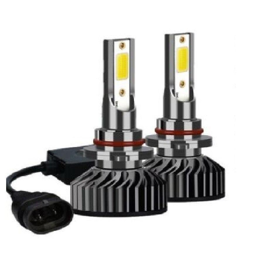 Set 2 becuri H11 LED F2 cob, Canbus, 100W, lumina alb-rece, 12.000 ...