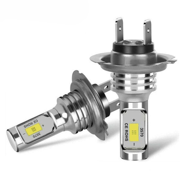 Set 2 Becuri auto H7 SYNO, 80W/bec, 12 LED SMD, Alb-Rece - eMAG.ro