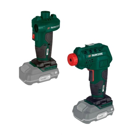 ParkSide PAK 20-Li B2 20V 2 Ah X20 akkus kompresszor és PALP 20-Li B2 ...