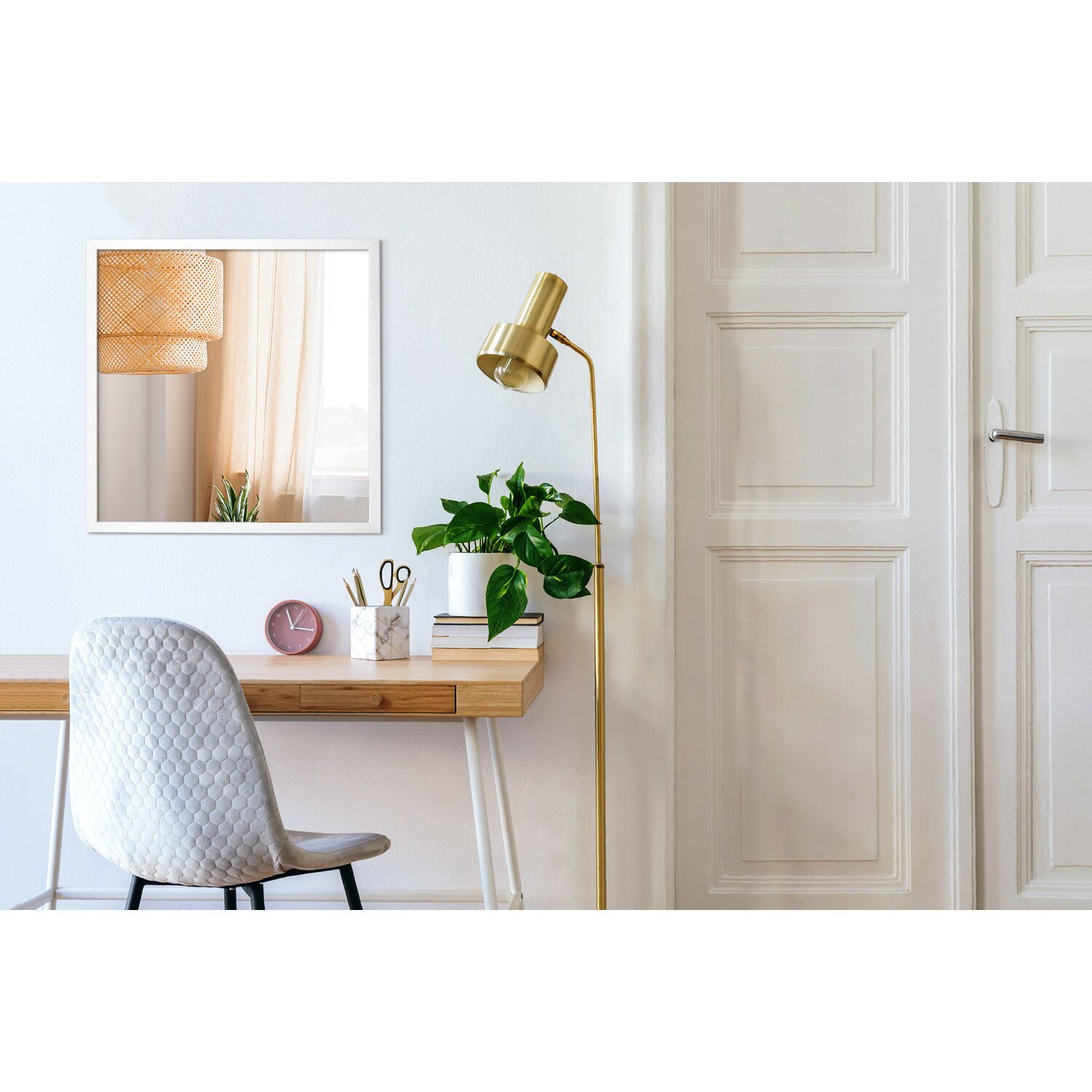 Oglinda de Perete, Coloray, Dreptunghiulara, Cu rama, Agatatoare de ...