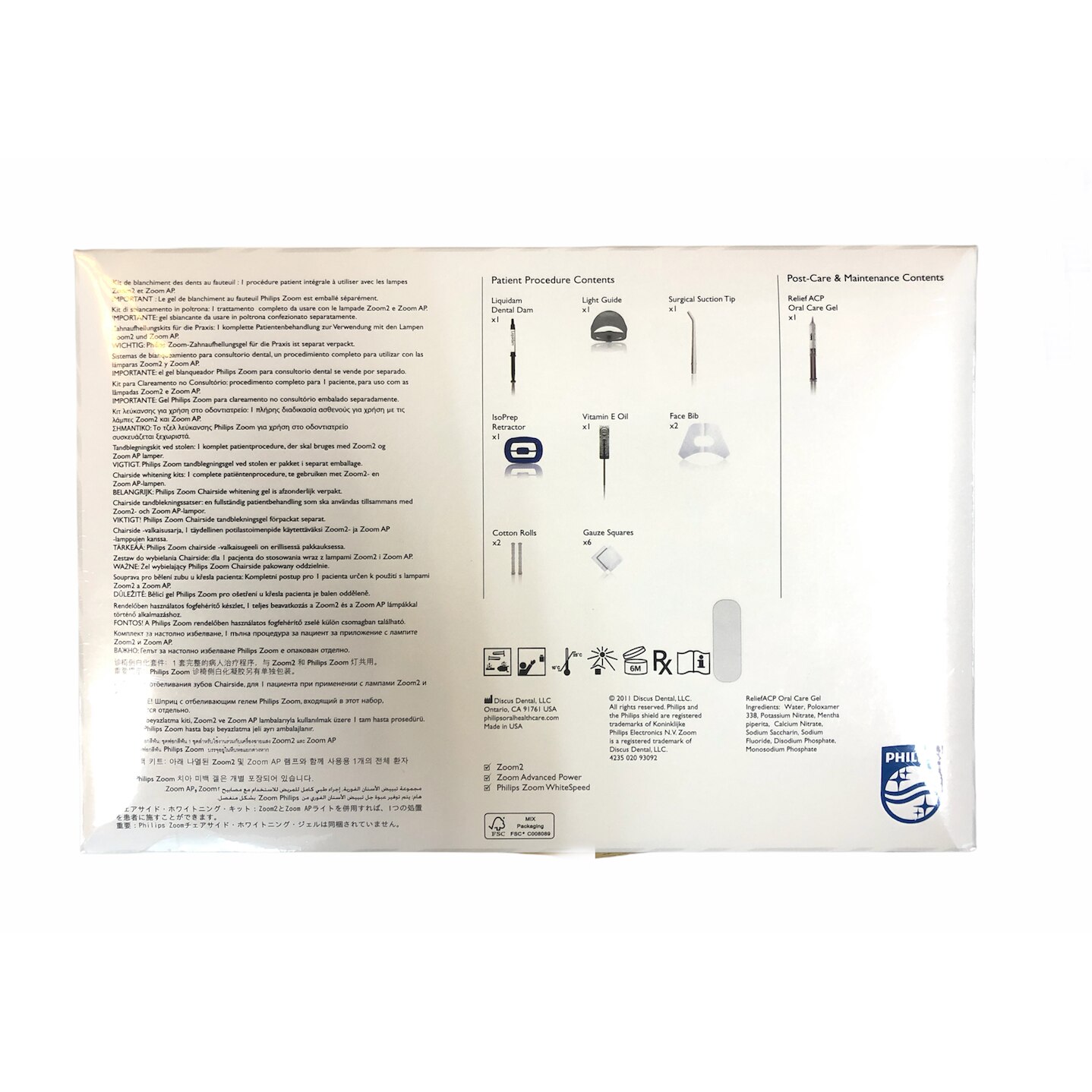 Kit de albire dentara Zoom in-office, Philips, Alb - eMAG.ro