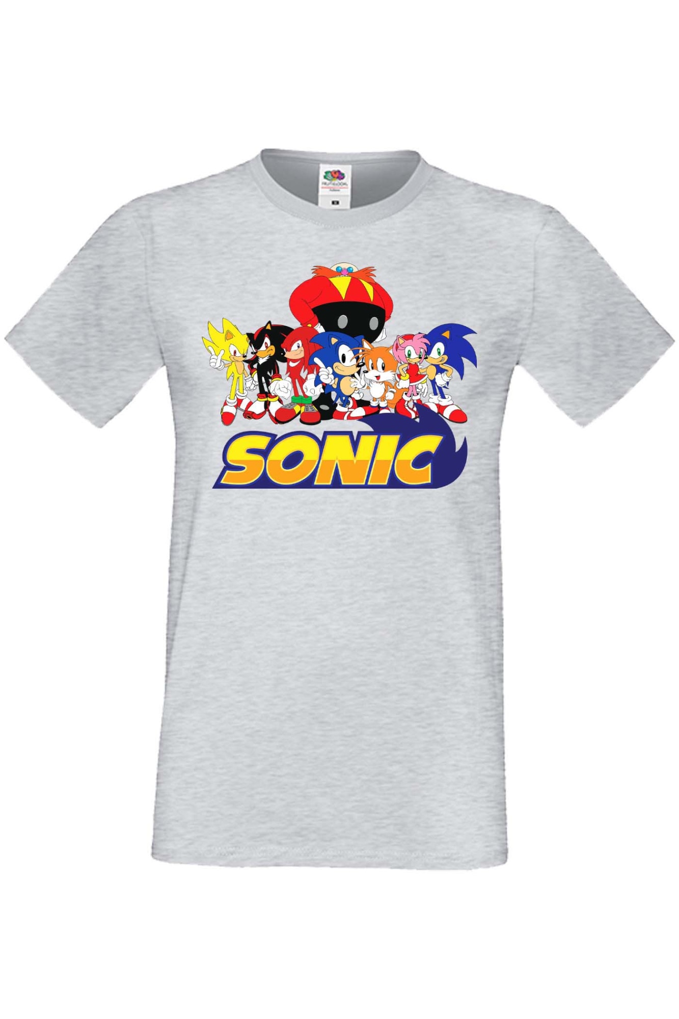 Мъжка Тениска SEGA Sonic Tales Knuckles Tralala Sonic and friends 002 ...