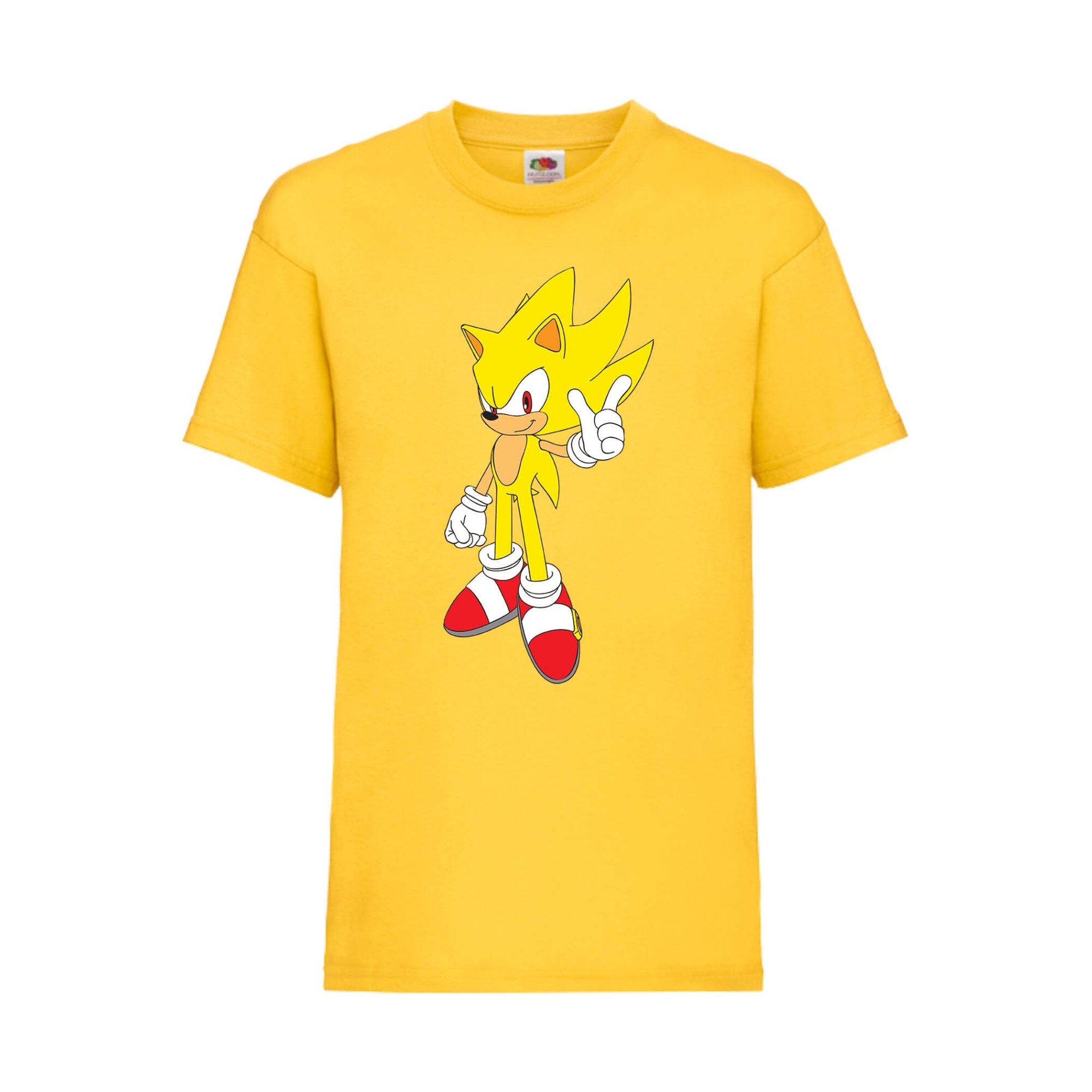 Детска Тениска Подарък Sonic Tales Knuckles Соник Sonic Super Sonic ...