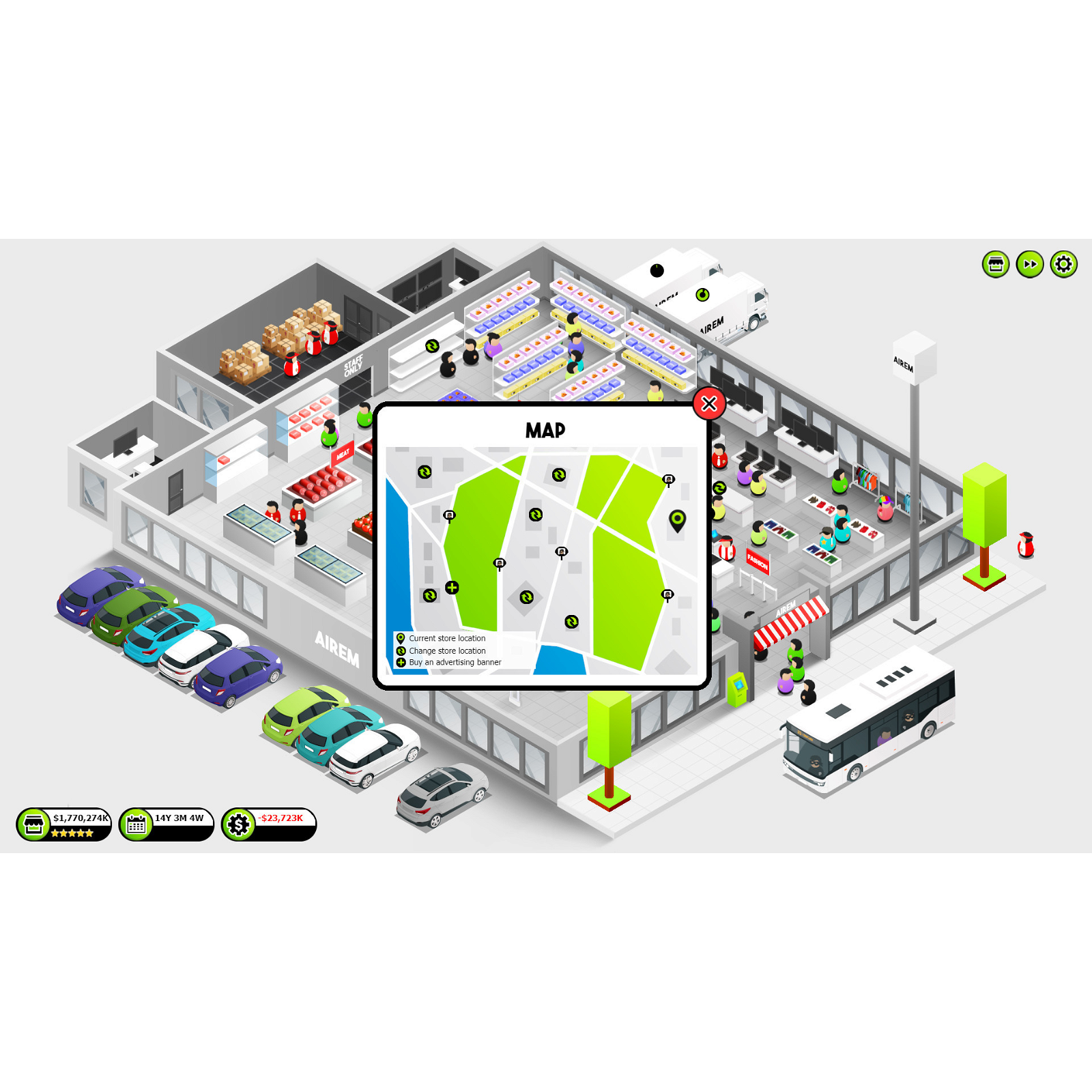 Игра Shop Tycoon: Prepare your wallet за PC Steam, Електронна доставка ...