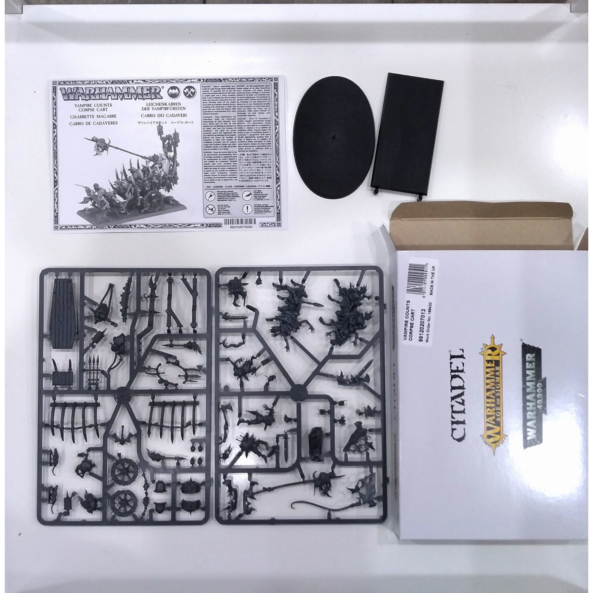 1 Miniatura Corpse Cart Soulblight Gravelords, Games Workshop ...