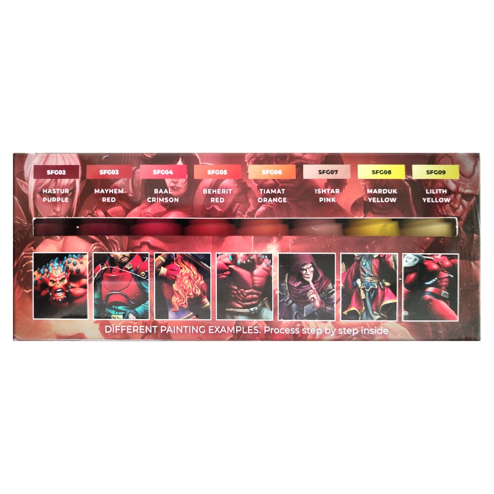 Комплект бои Creatures From Hell, Scale75, 8x17ml - eMAG.bg