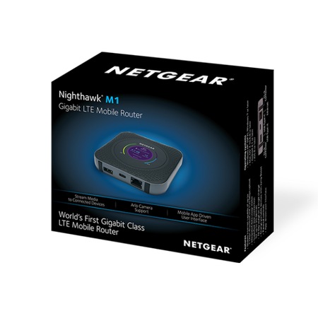Router wireless Nighthawk M1, Netgear, DualBand, Negru - eMAG.ro
