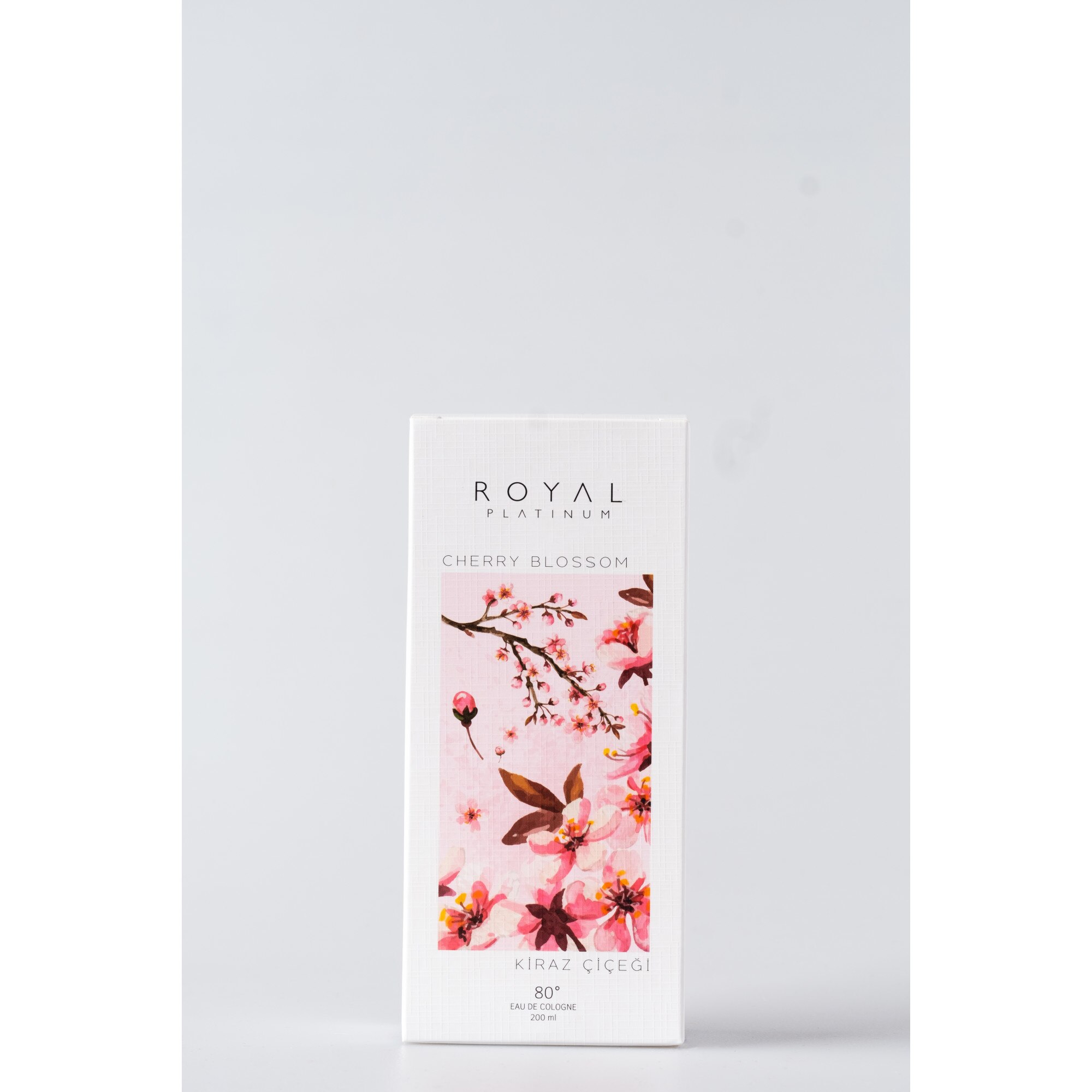 Apa de colonie 80° Royal Platinum, 200 ml, Cherry Blossom - eMAG.ro