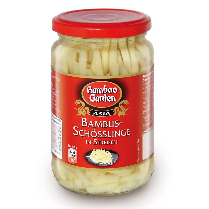 Muguri de bambus fasii, 330 g, Bambo Garden - eMAG.ro