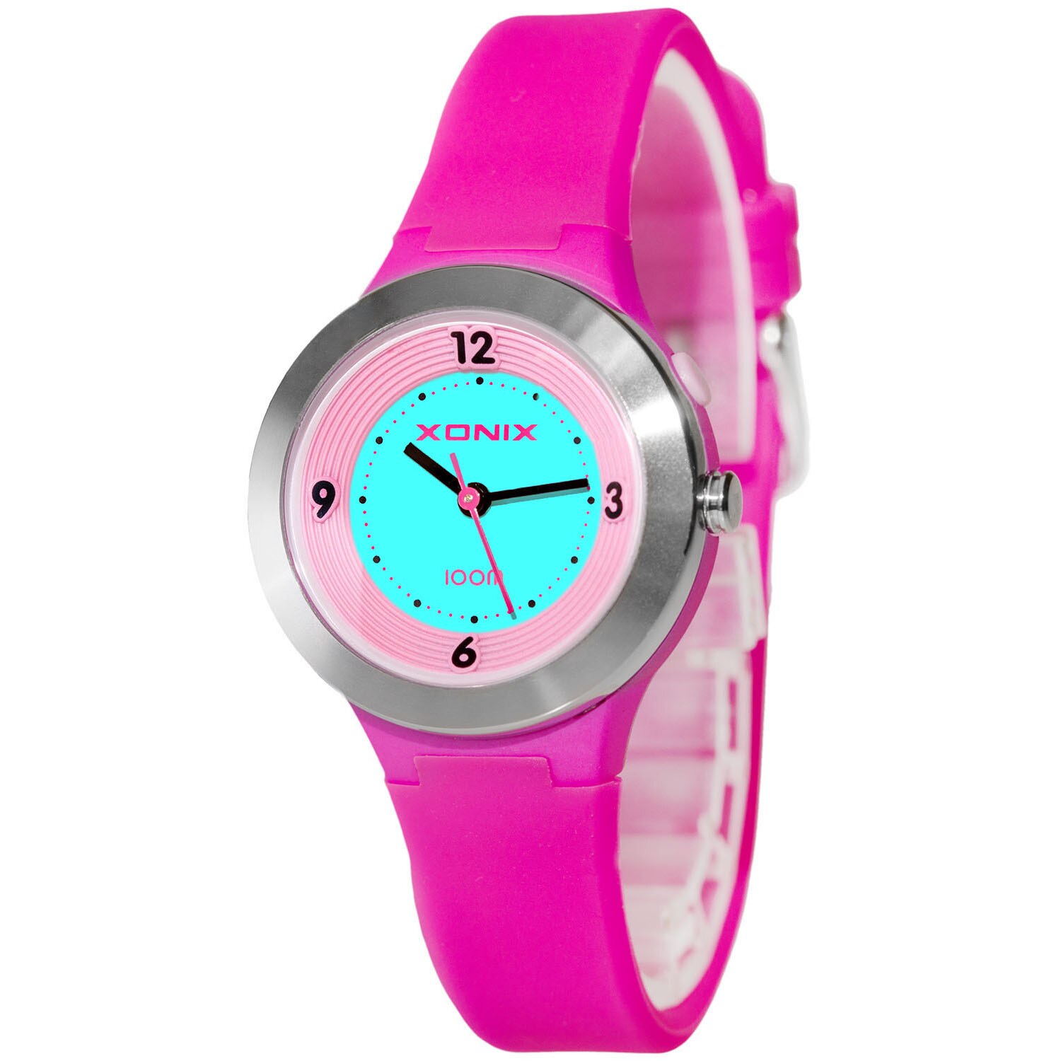 Ceas pentru femei si fete, Xonix, analog, iluminat de fundal, WR 100m ...