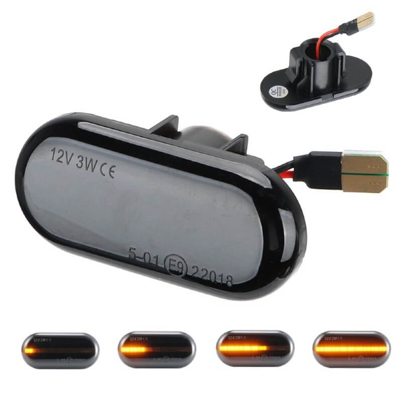 Set 2 bucati lampi semnalizare dinamice Duster, Logan, Dokker, Lodgy ...