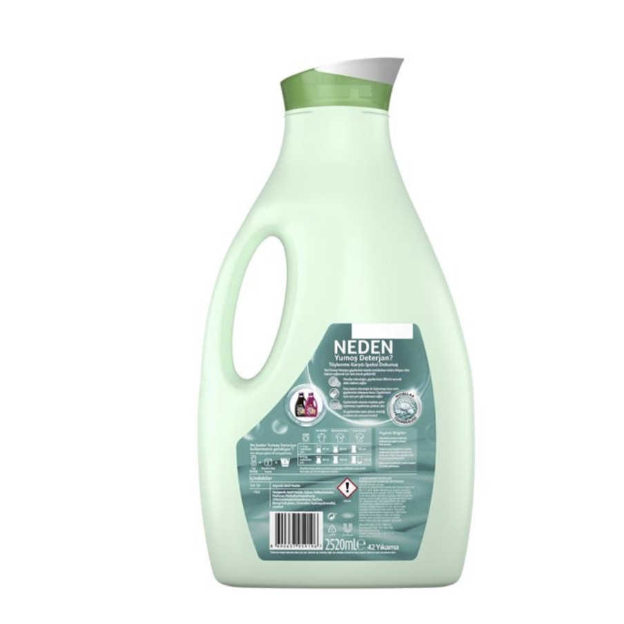 Detergent de rufe concentrat, Yumos, 2.52 L, 42 spalari, pentru ...