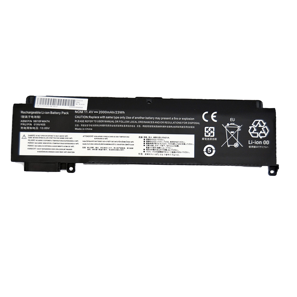 Baterie laptop premium Li-Ion pentru Lenovo ThinkPad T460s T470s ...