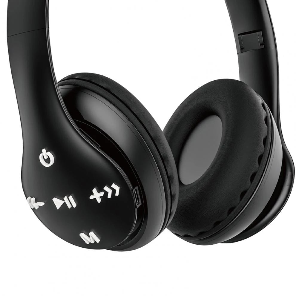 Casti Stereo Bluetooth, Wireless, Suport Card TF, Tehnologie Pure Sound ...