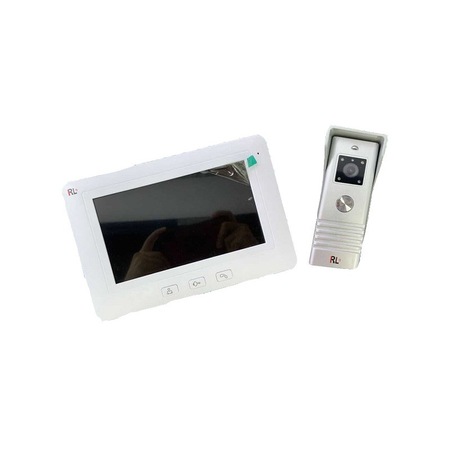 Interfon cu un singur buton, interfata video, Alb - eMAG.ro