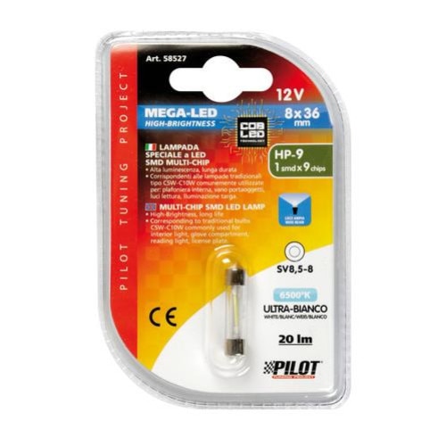 Bec auto Lampa, LED, 12V, 20lm, Alb - eMAG.ro