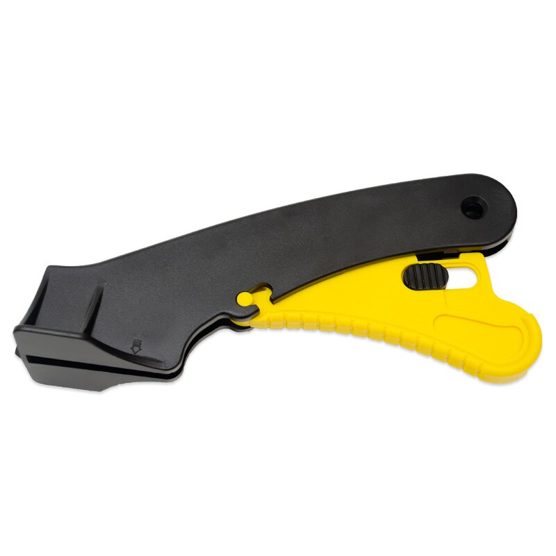 Cutter Retractabil Pentru Hartie, Culoare - Negru / Galben, Lama Metal ...