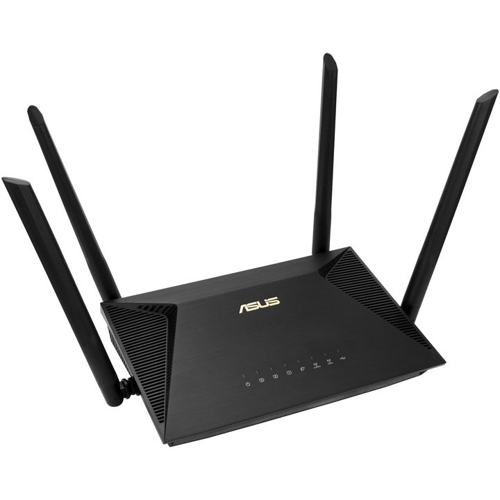 Router Wireless ASUS RT-AX1800U, AX1800, Dual-Band, Dual-Core CPU ...