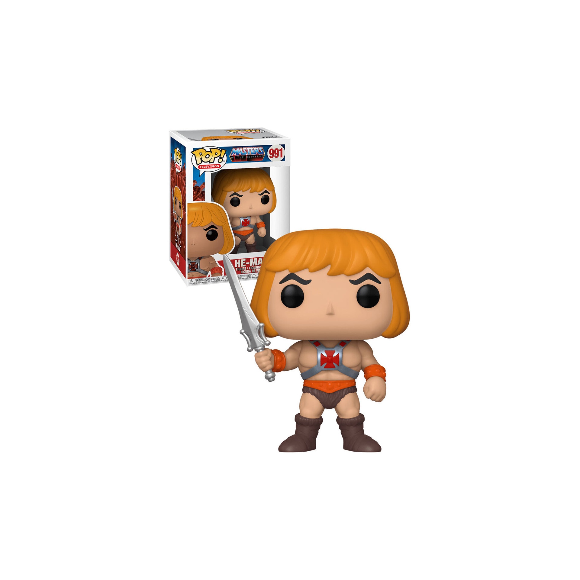 Figurina Funko Funko Pop! Television Masters Of The Universe - He-man - eMAG.ro