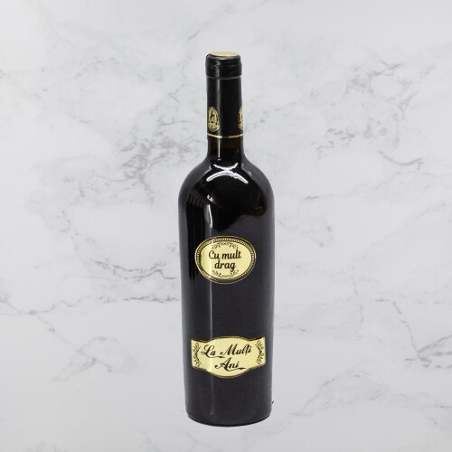 Vin personalizat, Poem Design, Cu mult drag, 0,7 L - eMAG.ro