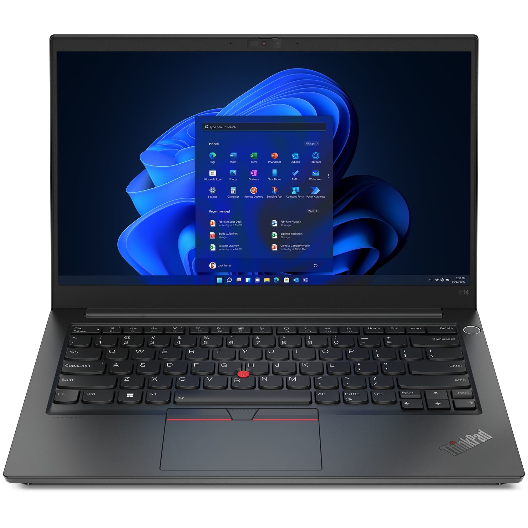 Лаптоп Lenovo ThinkPad E14 G4 с Intel Core i7-1255U (1.20 - 4.70 GHz ...